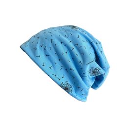Kumixi M&uuml;tze 'Slouch Beanie' Damen Gr&ouml;&szlig;e 54/64 hellblau