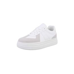 Ital-Design Sneakers Low Damen Gr&ouml;&szlig;e 41 wei&szlig; / offwhite