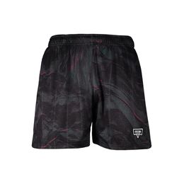 Bucketz Shorts Herren Gr&ouml;&szlig;e 33 grau / pink / schwarz / wei&szlig;
