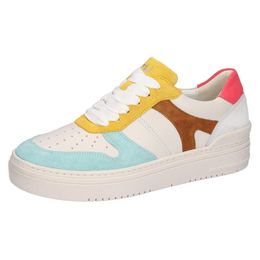 Waldl&auml;ufer Waldl&auml;ufer Sneaker Damen Gr&ouml;&szlig;e 41 hellblau / umbra / goldgelb / wei&szlig;
