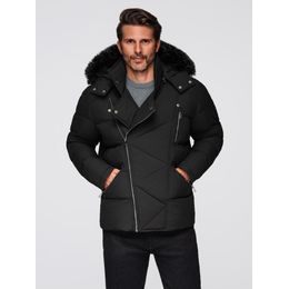 Ombre Jacket 'OM-JAHP-0252' Herren Gr&ouml;&szlig;e XXL schwarz