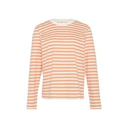 s.Oliver Shirt Damen Gr&ouml;&szlig;e 4XL pastellorange / wei&szlig;