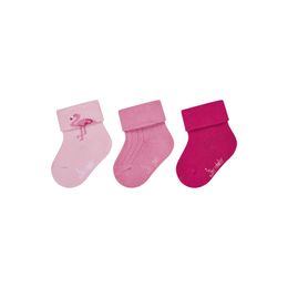 Sterntaler Socken Jungen Gr&ouml;&szlig;e 14 rosa / dunkelpink