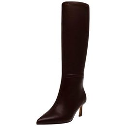 Steve Madden Stiefel Damen Gr&ouml;&szlig;e 41 dunkelbraun Winterschuhe