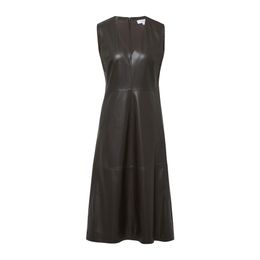 comma, COMMA Kleid Damen Gr&ouml;&szlig;e 32 dunkelbraun Winterkleid