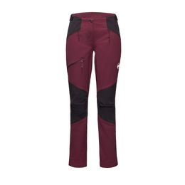 Mammut Outdoorhose &lsquo;Taiss&rsquo; Damen Gr&ouml;&szlig;e XS weinrot / schwarz / wei&szlig;