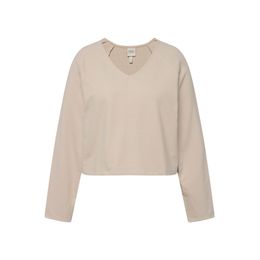 Ulla Popken Sweatshirt Damen Gr&ouml;&szlig;e XL/XXL creme