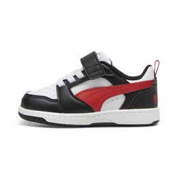 Puma Lauflernschuh 'Rebound V6' Gr&ouml;&szlig;e 22 rot / schwarz / wei&szlig;