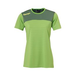 Kempa Funktionsshirt Damen Gr&ouml;&szlig;e M limone / hellgr&uuml;n / dunkelgr&uuml;n