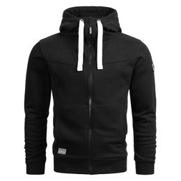 Alessandro Salvarini Sweatjacke 'Meroiia' Herren Gr&ouml;&szlig;e 4XL schwarz / wei&szlig;