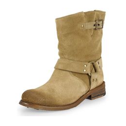 felmini Cowboystiefel Damen Gr&ouml;&szlig;e 40 sand Winterschuhe
