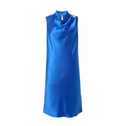 Ulla Popken Kleid Damen Gr&ouml;&szlig;e 60 blau Winterkleid