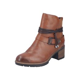 Rieker Stiefelette Damen Gr&ouml;&szlig;e 42 braun Winterschuhe