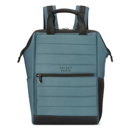 Delsey Paris Rucksack 'Shadow 5.0' Herren Gr&ouml;&szlig;e One Size taubenblau / schwarz
