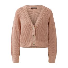 Oui Strickjacke Damen Gr&ouml;&szlig;e L ros&eacute;