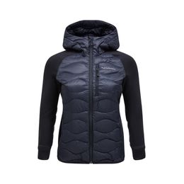 Peak Performance Funktionsjacke W Helium Down Hybrid Hood Damen Gr&ouml;&szlig;e XS schwarz