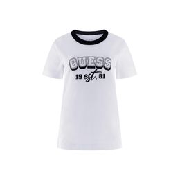 Guess T-Shirt Damen Gr&ouml;&szlig;e XS schwarz / wei&szlig;