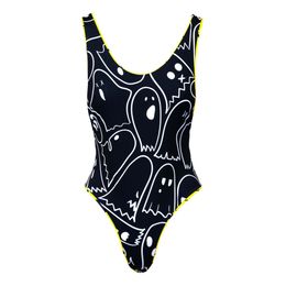 Kalaia Badeanzug 'Racer Back Reversible Swimsuit' Damen Gr&ouml;&szlig;e XS schwarz