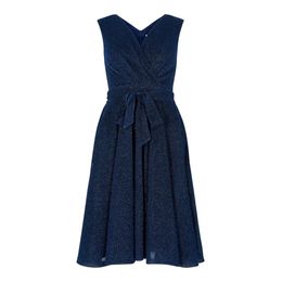 Apricot Cocktailkleid Damen Gr&ouml;&szlig;e 34 navy Winterkleid