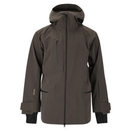 SOS Sportjacke 'Lipno' Herren Gr&ouml;&szlig;e XL tanne / schwarz