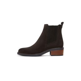 Derimod Chelsea Boots Damen Gr&ouml;&szlig;e 40 braun / schwarz Winterschuhe