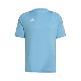 adidas Performance Funktionsshirt Herren Gr&ouml;&szlig;e XS hellblau / wei&szlig;