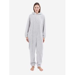 Etam Pyjama 'Mund' Damen Gr&ouml;&szlig;e L grau Winterkleid