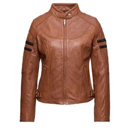 Tazzio &Uuml;bergangsjacke 'F513' Damen Gr&ouml;&szlig;e M cognac