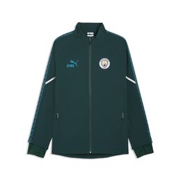 Puma Sportjacke 'Manchester City KING Ultimate Anthem' Herren Gr&ouml;&szlig;e XXS dunkelgr&uuml;n