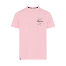 Kangaroos T-Shirt Herren Gr&ouml;&szlig;e L anthrazit / rosa