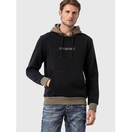 Cipo & Baxx Cipo & Baxx Sweatshirt Herren Gr&ouml;&szlig;e L oliv / schwarz