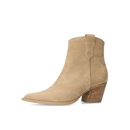 Manfield Cowboystiefel 'Niedrige' Damen Gr&ouml;&szlig;e 37 beige Winterschuhe