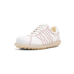 Camper Sneaker 'Pelotas Ariel Hella' Damen Gr&ouml;&szlig;e 38 rot / wei&szlig;