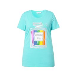 MIAMODA Shirt Damen Gr&ouml;&szlig;e 10XL aqua / gelb / gr&uuml;n / orange