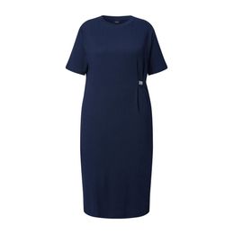 Ulla Popken Kleid Damen Gr&ouml;&szlig;e 58/60 marine Winterkleid