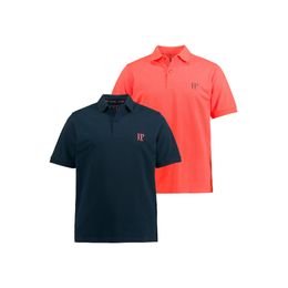 JP1880 Shirt Herren Gr&ouml;&szlig;e 6XL navy / neonorange
