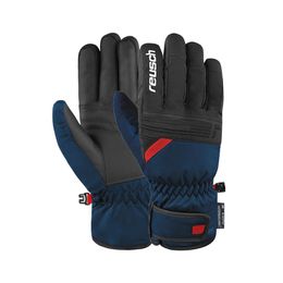 Reusch Fingerhandschuhe 'Baldo' Herren Gr&ouml;&szlig;e S/M navy / rot / schwarz