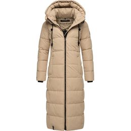 Marikoo Funktionsmantel 'Nadeshikoo XVI' Damen Gr&ouml;&szlig;e 4XL beige Wintermantel