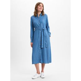 Gant Kleid 'Chambray' Damen Gr&ouml;&szlig;e 40 blue denim Winterkleid