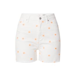 QS Jeans Damen Gr&ouml;&szlig;e 25/26 orange / white denim