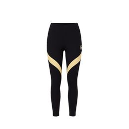 PCFG Leggings Damen Gr&ouml;&szlig;e XS hellgelb / schwarz