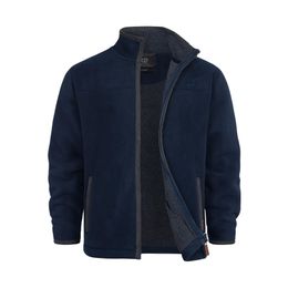INDICODE Jeans Fleecejacke 'Emilos' Herren Gr&ouml;&szlig;e XXL marine