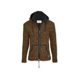 Thc Natural Line Strickjacke '718' Damen Gr&ouml;&szlig;e S braun