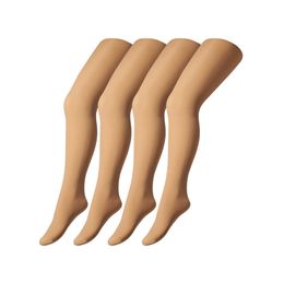 Camano Strumpfhose M&auml;dchen Gr&ouml;&szlig;e 98/116 beige