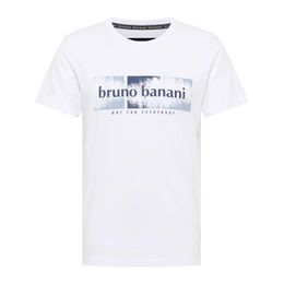 Bruno Banani T-Shirt 'Dalton' Herren Gr&ouml;&szlig;e L navy / hellblau / wei&szlig;