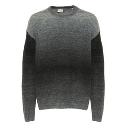 !Solid Pullover 'Nohan' Herren Gr&ouml;&szlig;e XL graumeliert / schwarz