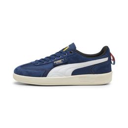 Puma Sneakers 'Scuderia Ferrari Palermo' Herren Gr&ouml;&szlig;e 48 navy / gelb / wei&szlig;