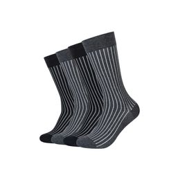Camano Socken Herren Gr&ouml;&szlig;e 39/42 grau / schwarz / wei&szlig;