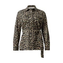 comma, COMMA &Uuml;bergangsjacke Damen Gr&ouml;&szlig;e S beige / hellbraun / schwarz