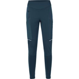 Vaude Outdoorhose 'Larice' Damen Gr&ouml;&szlig;e S/M petrol / wei&szlig;